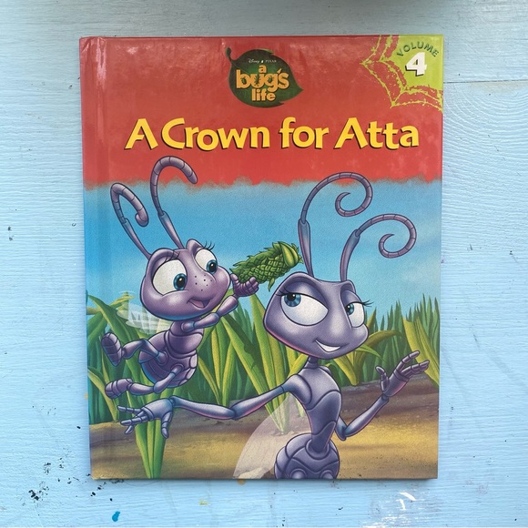 Disney | Other | A Bugs Life A Crown For Atta Book | Poshmark